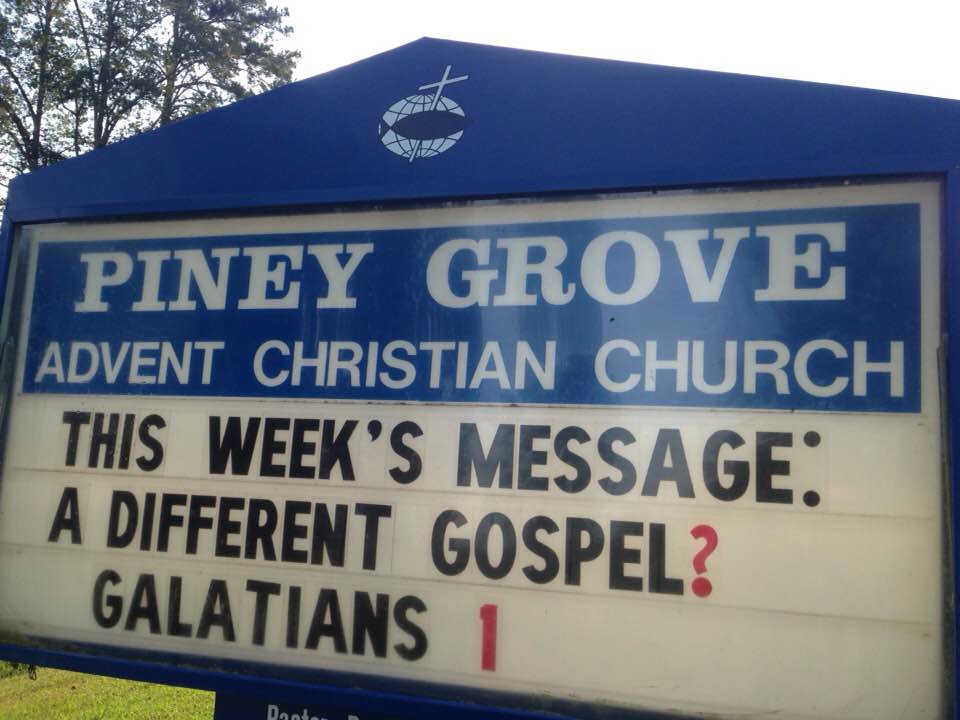 a different gospel? – jeffersonvann