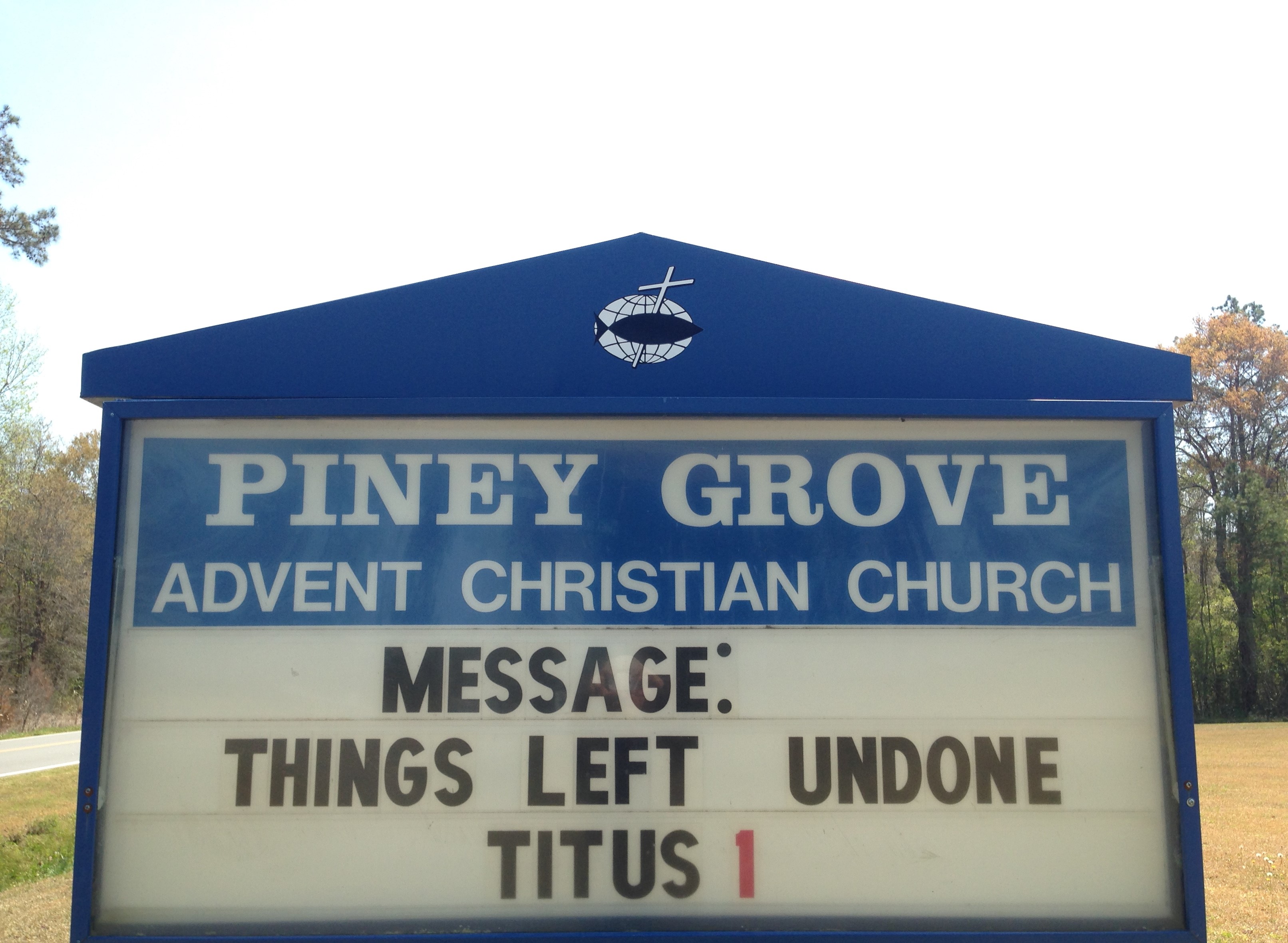 THINGS LEFT UNDONE – jeffersonvann