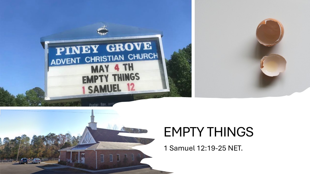 EMPTY THINGS – jeffersonvann